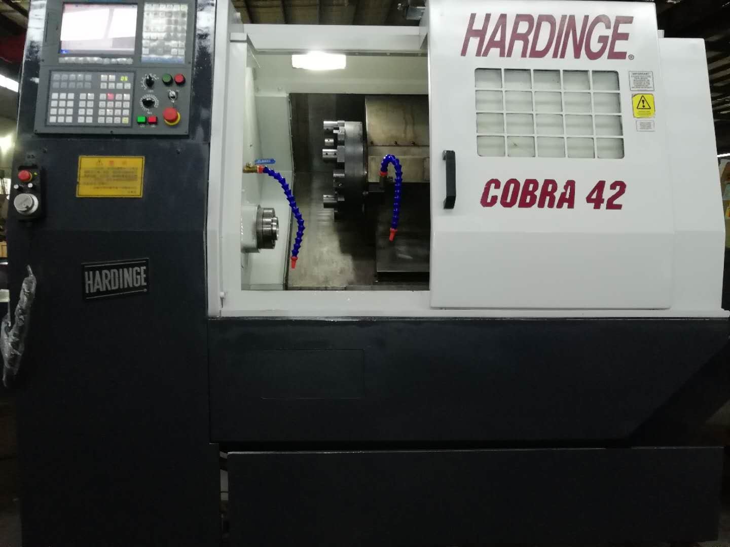 华中HNC-818B/T数控系统用于 美国哈挺COBRA42全功能数控车升级改造解决方案 武汉华中数控股份有限公司
